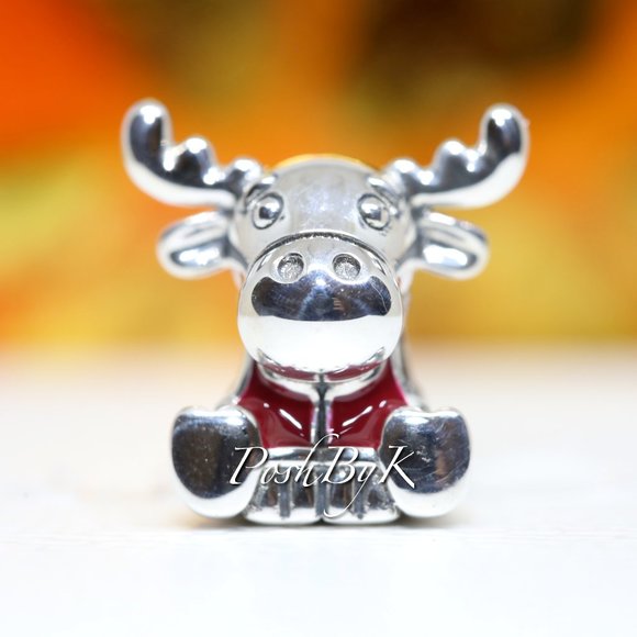 Pandora | Jewelry | Pandora Canada Moose Maple Leaf 79893c1 Charm ...